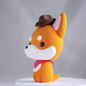 Shiba Inu Cake Topper | Cowboy Shiba Inu Dog Cake Topper | Cowdog ...