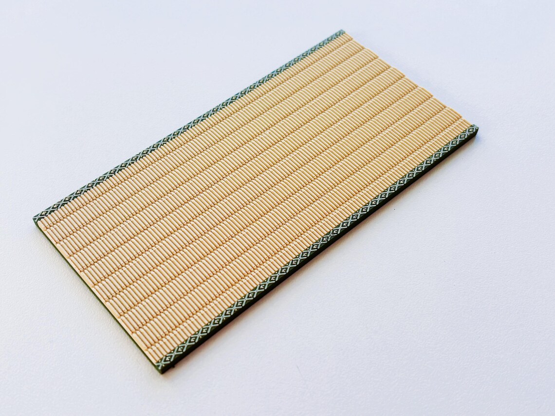 Japanese Tatami Mats for Dollhouse • Miniature Tatami Flooring • 1/12 ...