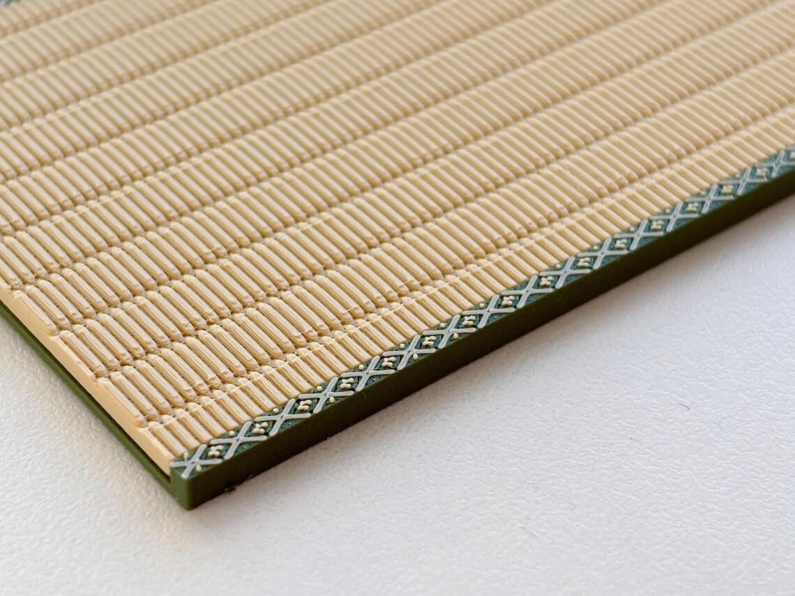 Japanese Tatami Mats for Dollhouse • Miniature Tatami Flooring • 1/12 ...