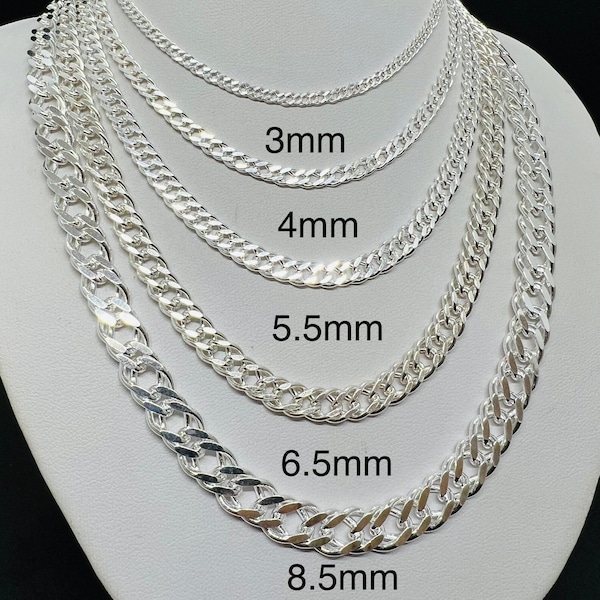 Double Chain Necklaces for Men - Etsy