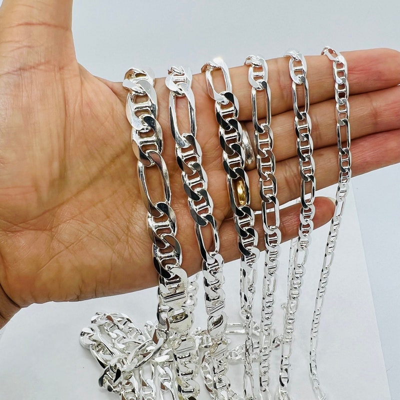 Heavy Silver Chain - Etsy