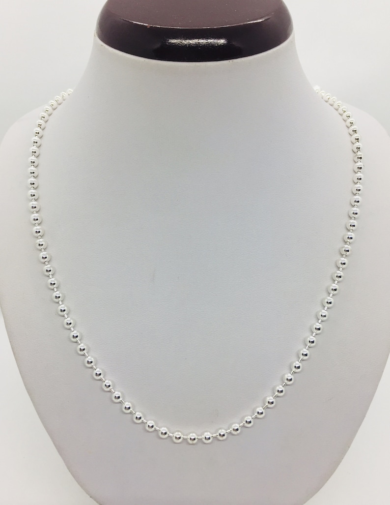 Women's Necklace 925 Sterling Silver Chain 1.2mm-5mm - Etsy