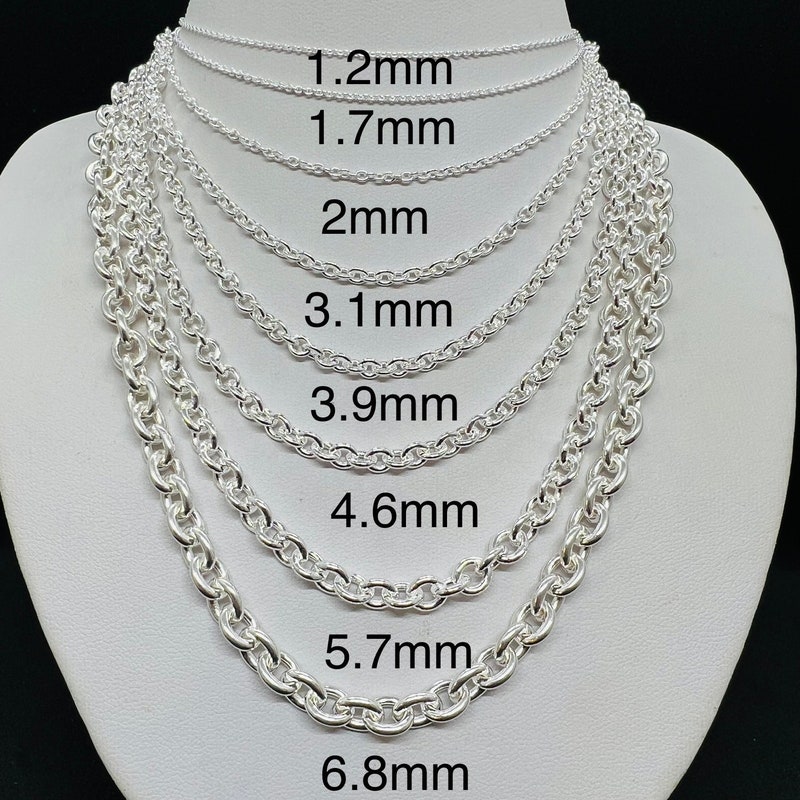 Cable Chain Necklace - Etsy