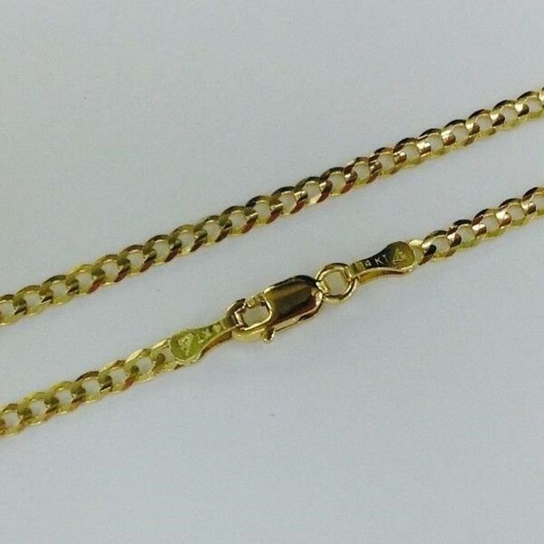 14k Cuban Link Chain - Etsy