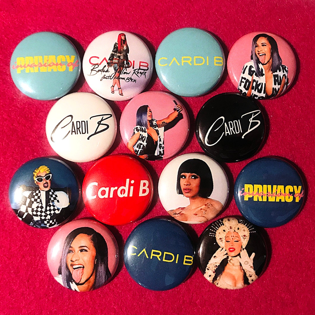 14 Cardi B 1" Buttons or Magnets - FREE SHIPPING - Etsy