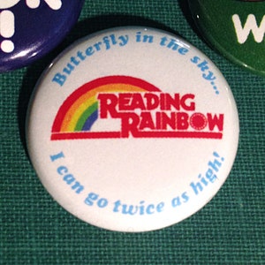 4 I Love Reading 1 Buttons or Magnets FREE Shipping Read Words Books ...