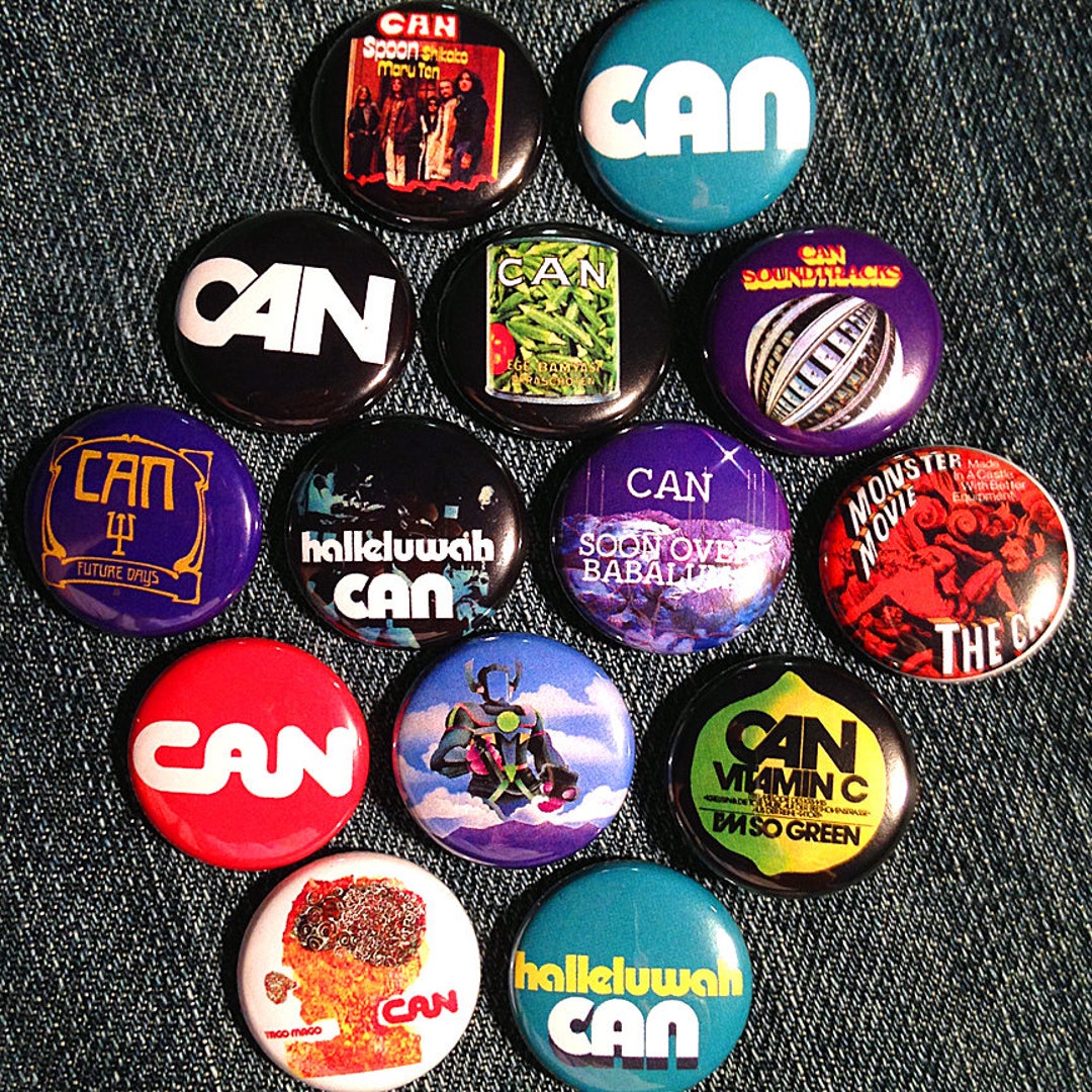 14 Can 1" Buttons or Magnets - FREE SHIPPING - Krautrock Neu! Motorik ...
