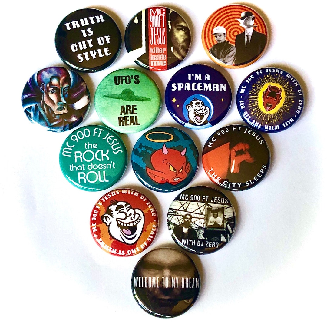 13 MC 900 Ft Jesus 1" Buttons or Magnets - FREE Shipping! - Etsy