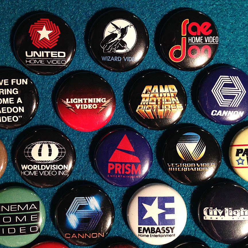 30 Cult VHS 1 Buttons or Magnets FREE SHIPPING Vcr | Etsy