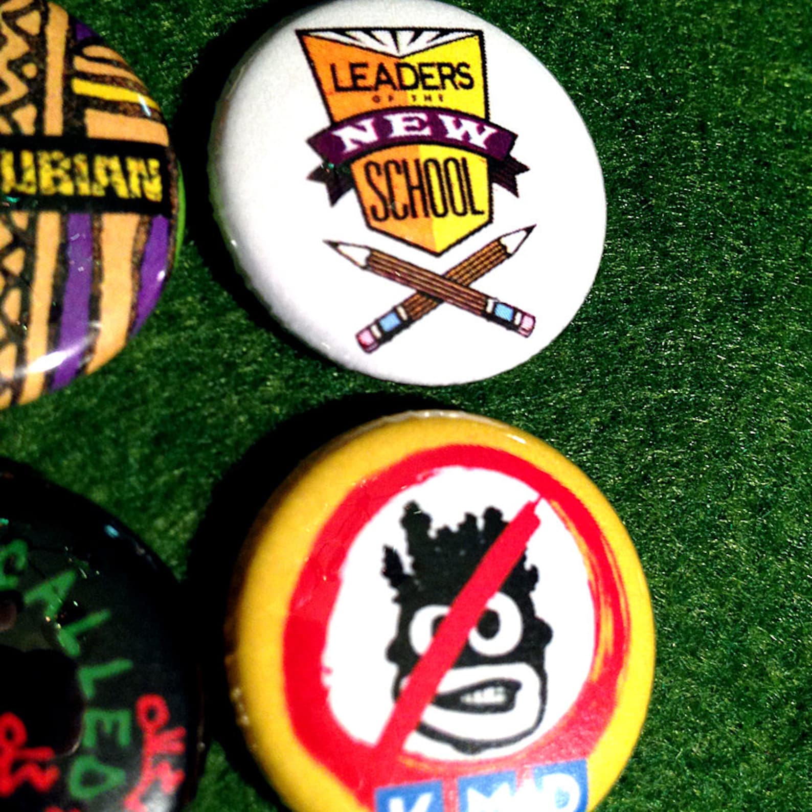 12 Golden Era Hip Hop 1" Buttons or Magnets - FREE Shipping! - De La ...