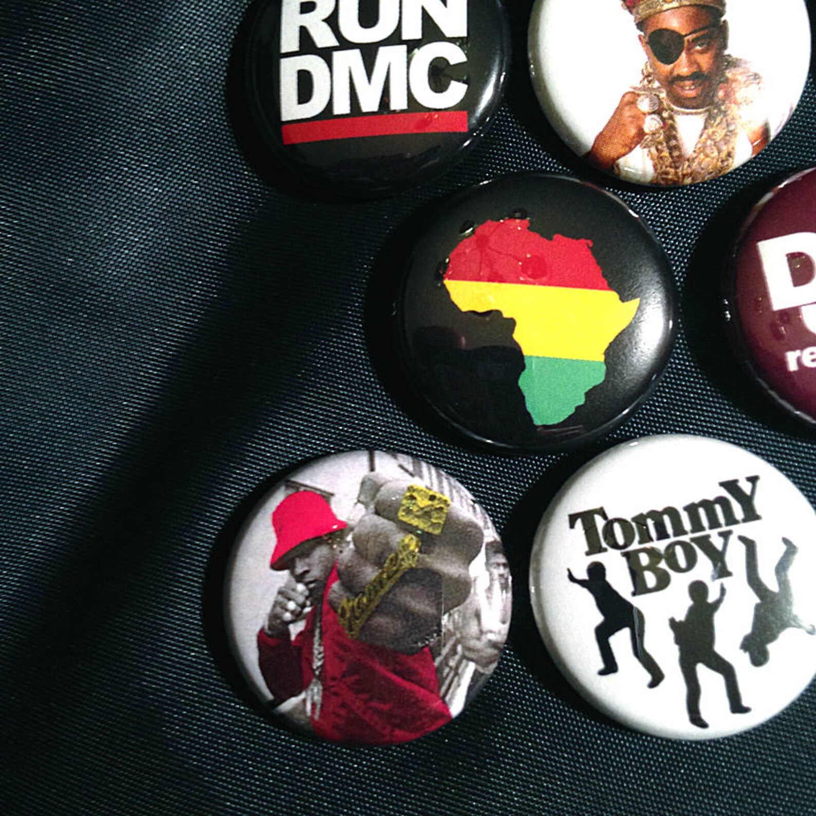 16 Old School Hip Hop 1" Buttons or Magnets - FREE Shipping! - Run-dmc ...