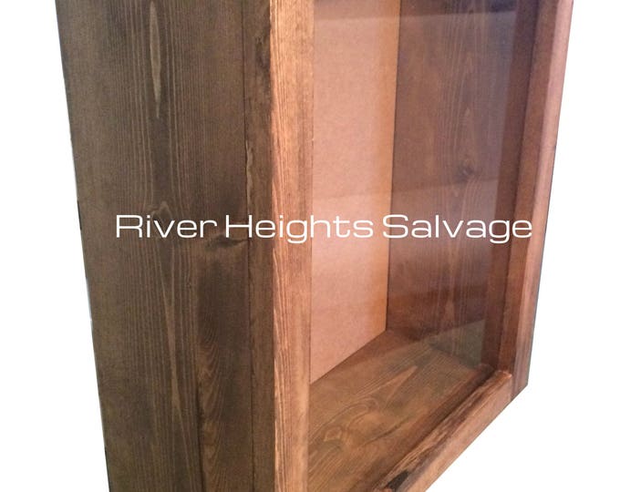 Shadow Box 20x16 Rustic Large Window Box Display Box Picture - Etsy