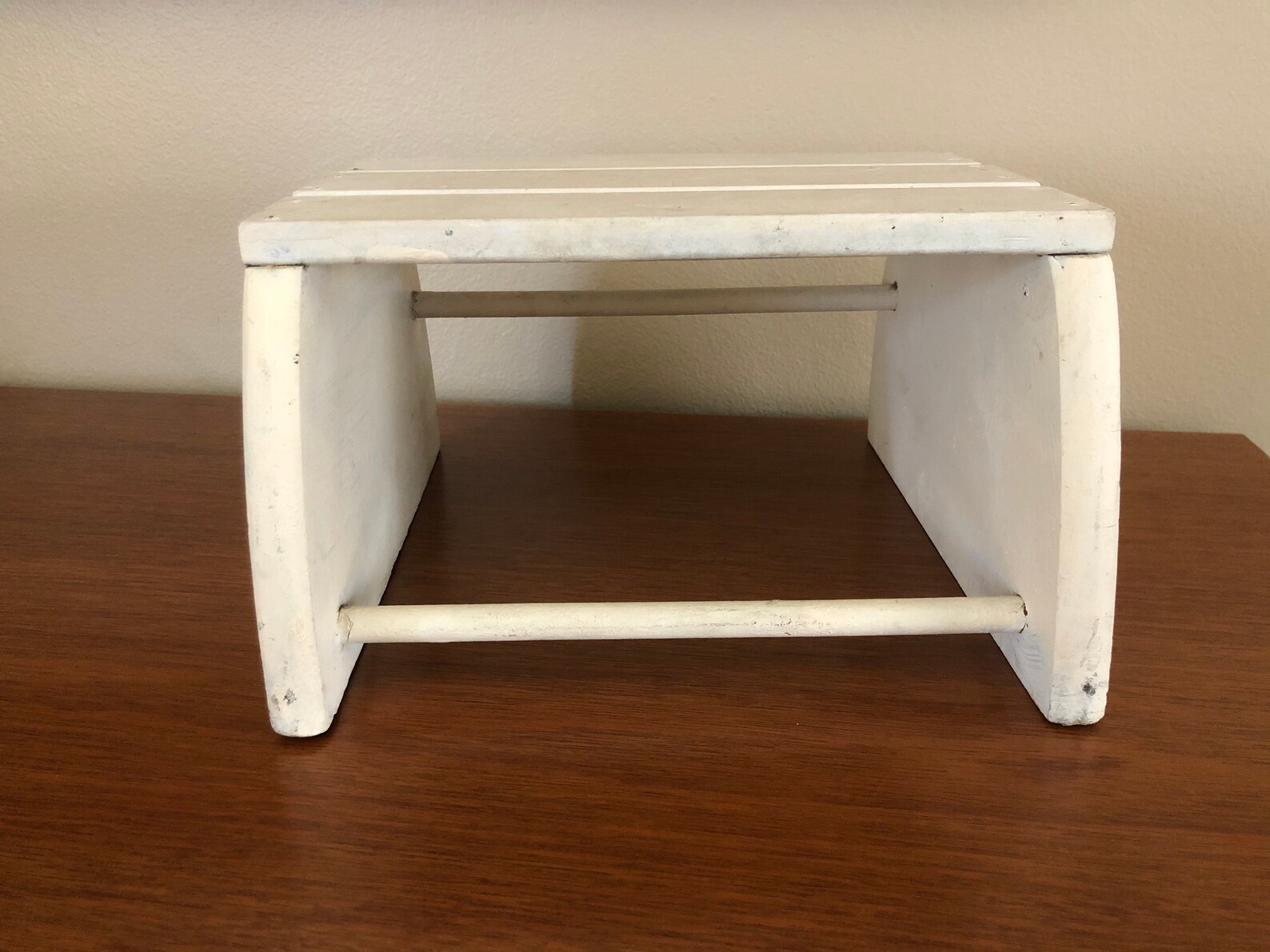 Wood Step Stool, Farmhouse Wood Kids Bathroom Stool, Farmhouse Step ...