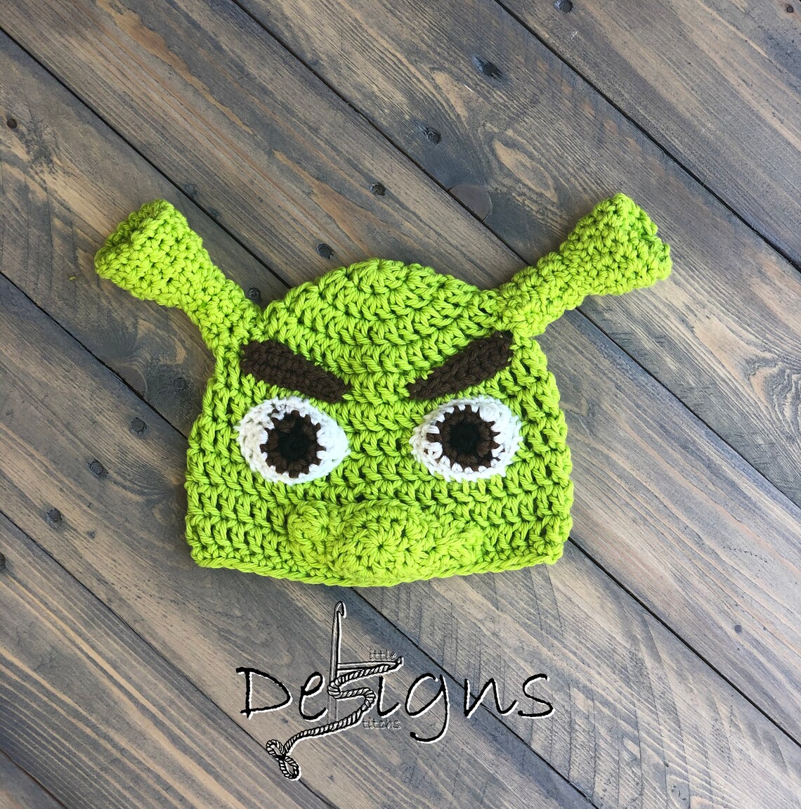 Newborn Shrek Inspired/baby Shrek Outfit/baby Oger/baby | Etsy