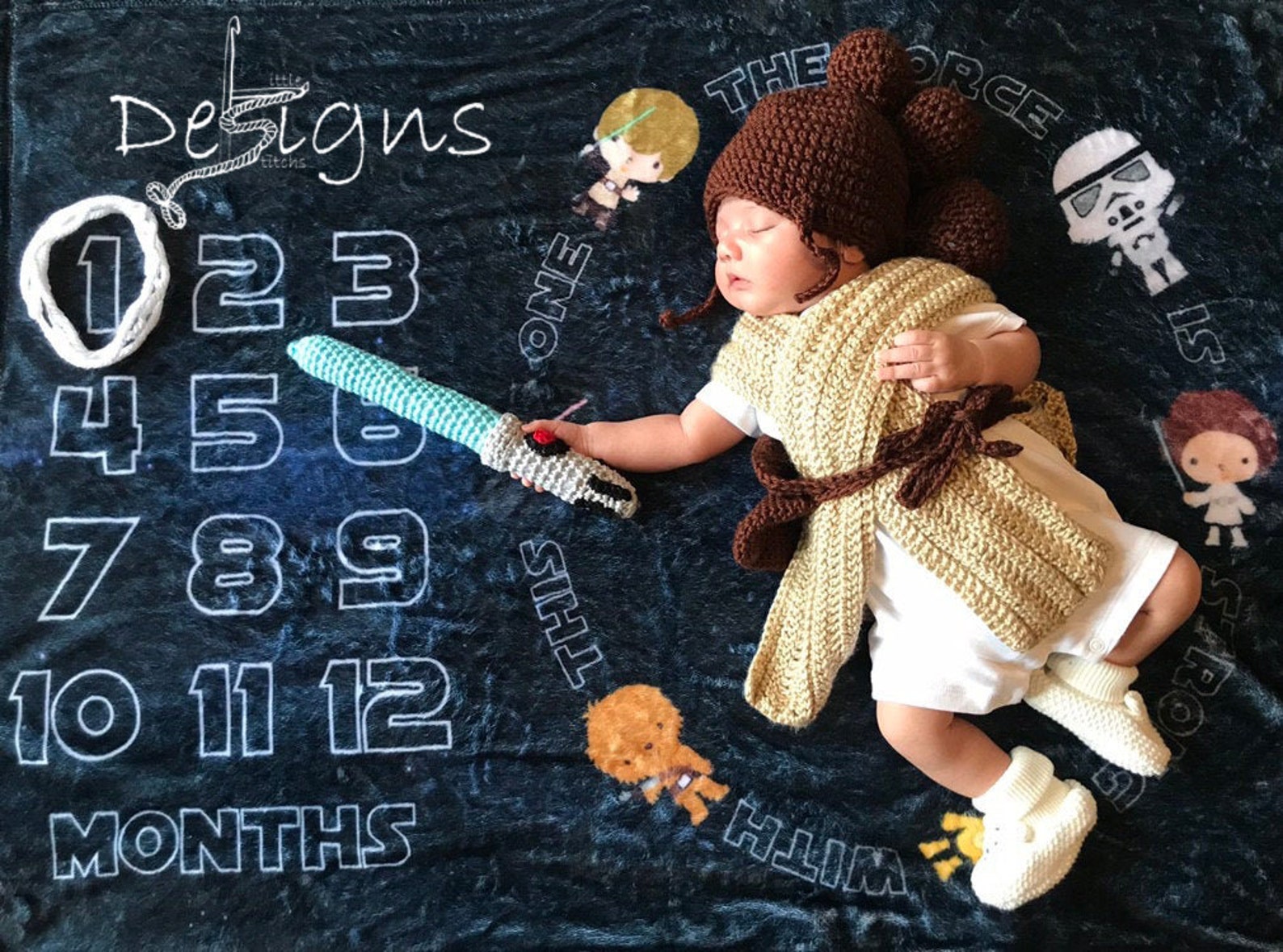 Newborn Rey Star Wars Inspired/Baby Rey/Baby Rey Outfit/Baby | Etsy