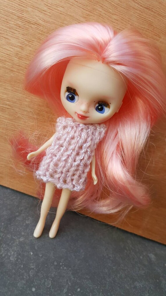 Mini Blythe ooak custom doll GLADYS by Thisadoll | Etsy