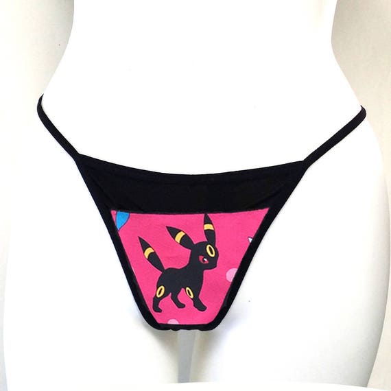 Sale Pokemon Lingerie Pokemon Bikini Thong Pokemon Umbreon Etsy