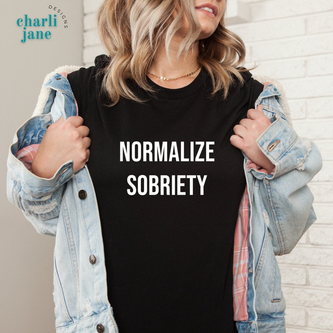 NORMALIZE SOBRIETY Shirt Recovery Gift Rehab Shirt 12 - Etsy