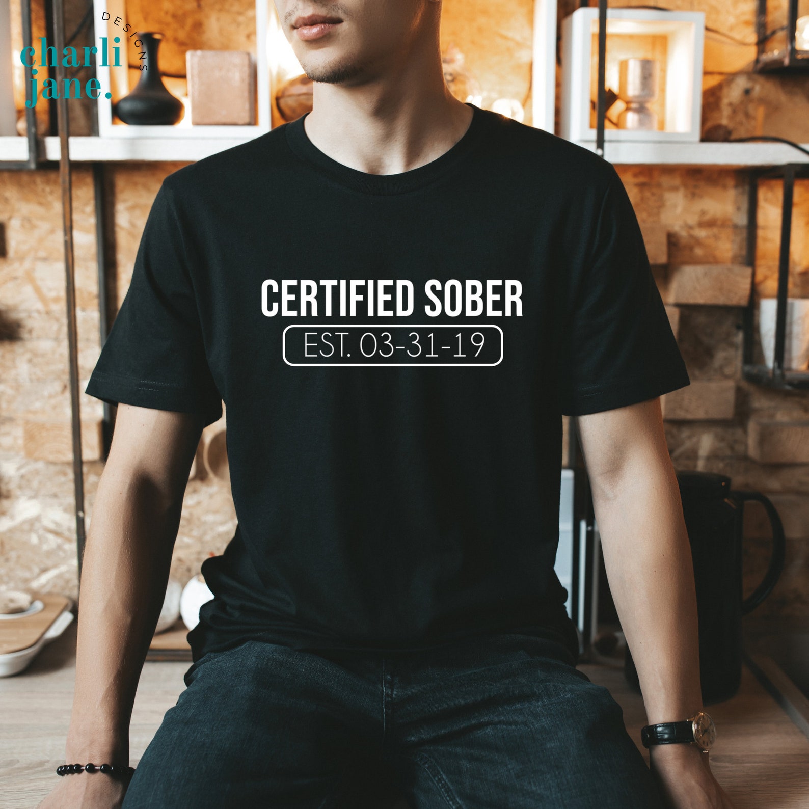 Certified Sober Shirt Recovery Gift Rehab Shirt 12 Step | Etsy