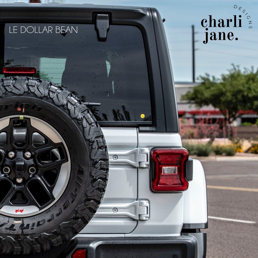 Le Dollar Bean Decal Le Dollar Bean Car Decal Decal for - Etsy