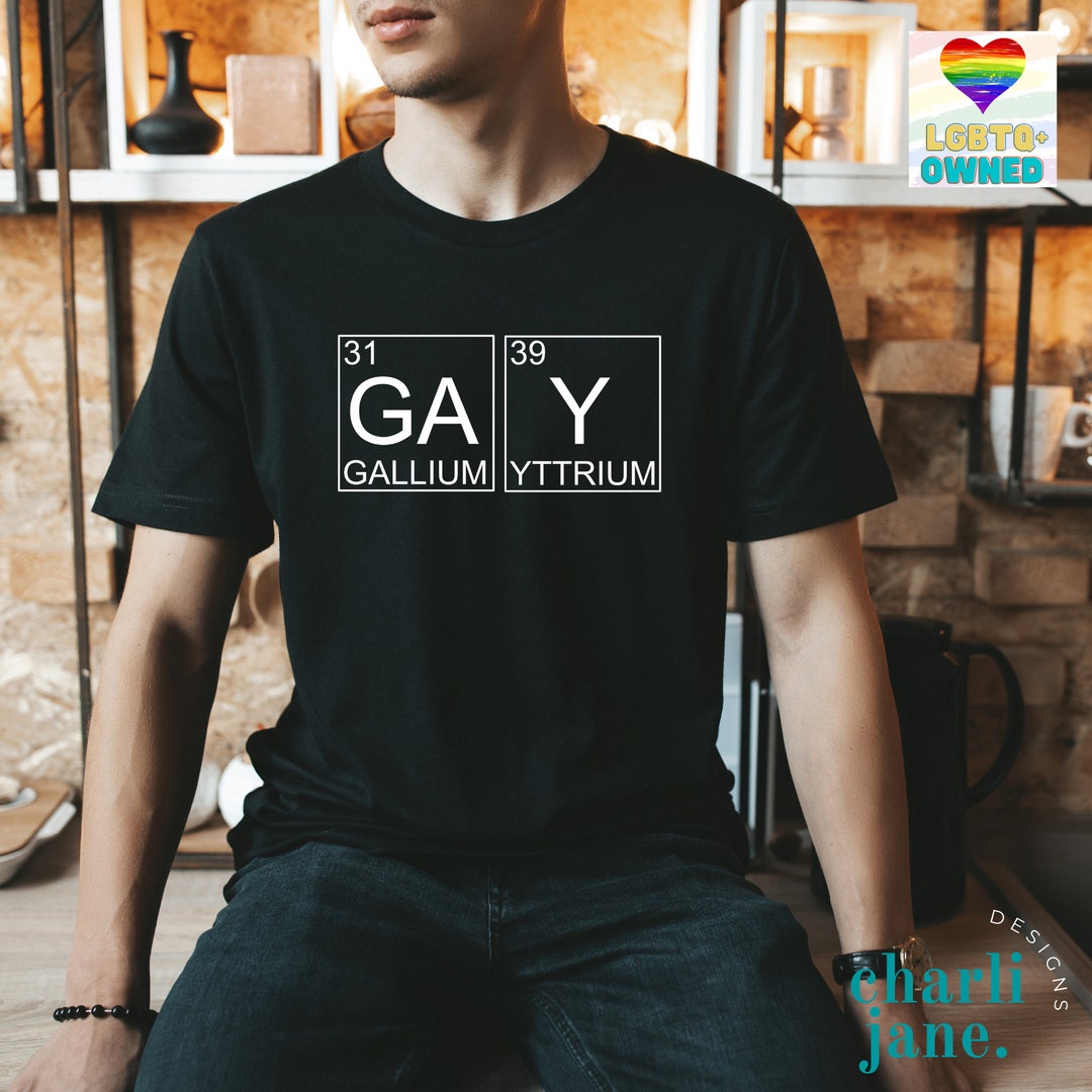 Camisa de tabla periódica gay / Camisa unisex LGBTQ / Ropa lésbica / Ropa de orgullo / Tiktok ...