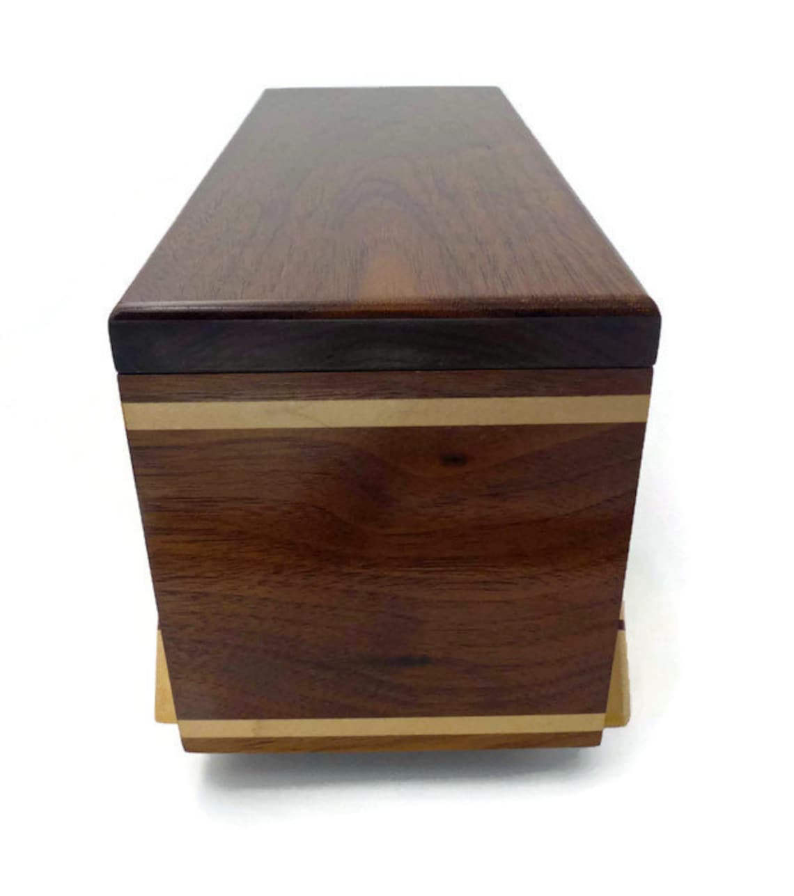 Walnut Jewelry Box With Keyed Miter Legs - Etsy