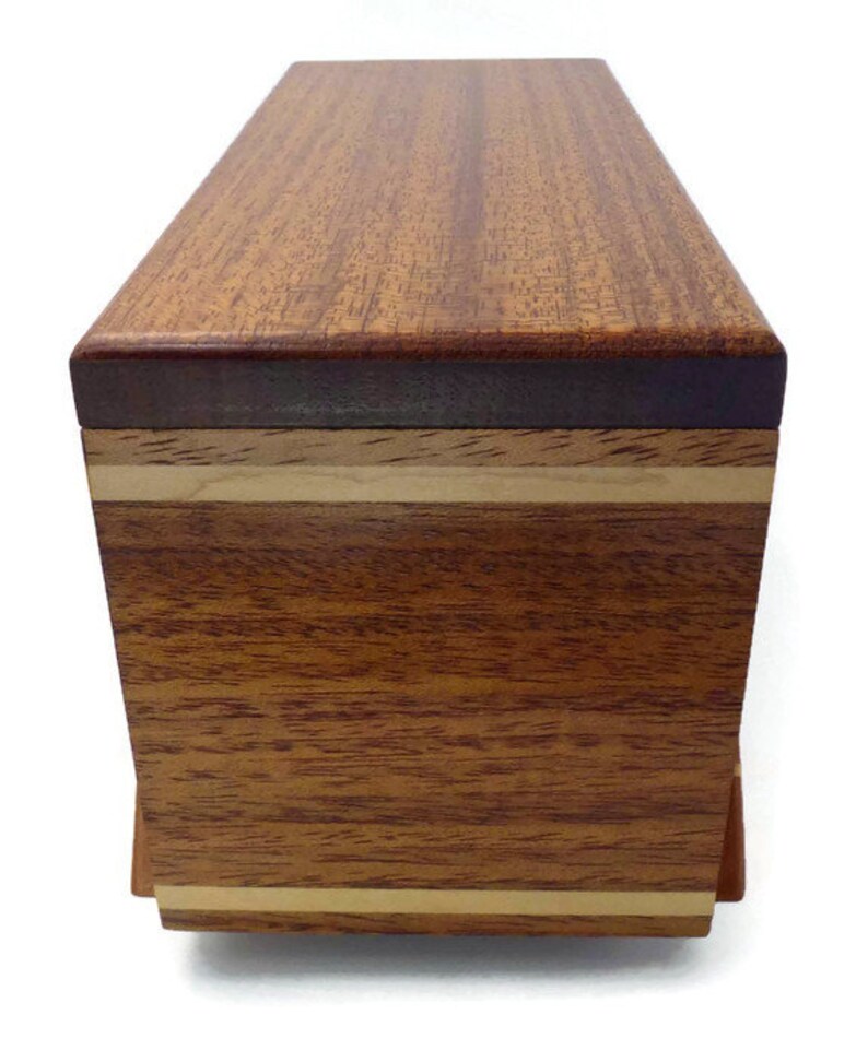 Walnut Jewelry Box With Keyed Miter Legs - Etsy