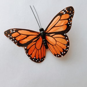 Monarch Butterfly Clip, Monarch Butterfly Headpiece, Monarch Clips, Day ...