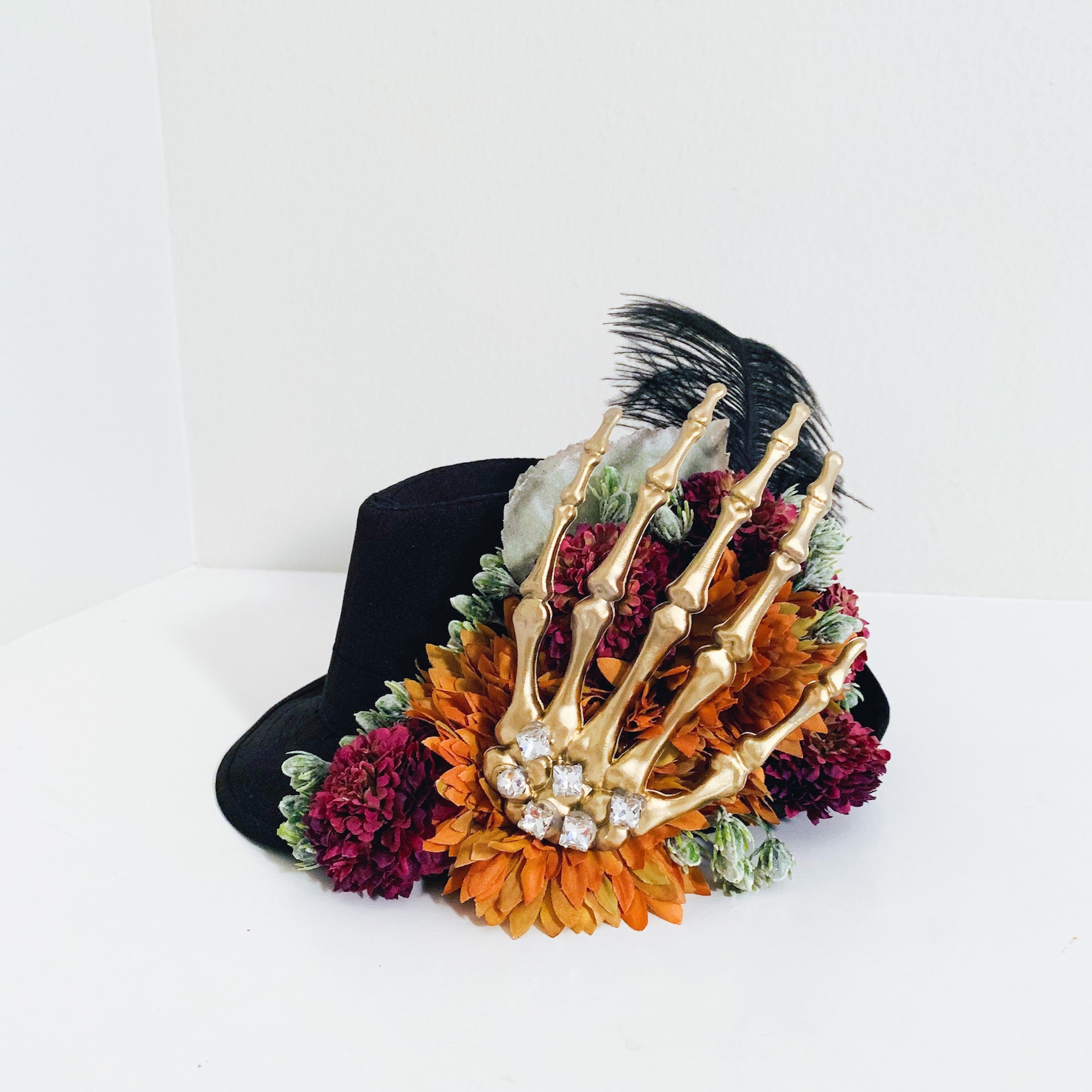 Dia de Muertos hat Mens hat day of the dead hat Catrina | Etsy