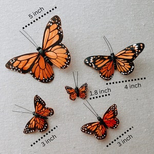 Monarch Butterfly Clip, Monarch Butterfly Headpiece, Monarch Clips, Day ...