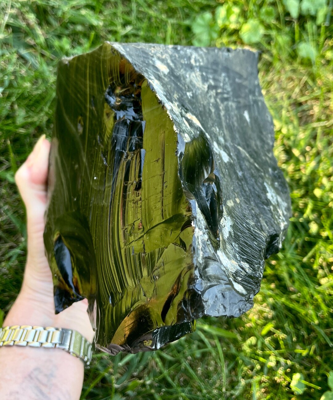 11.4 Lbs Black Banded Obsidian Lapidary Mineral Display Specimen - Etsy
