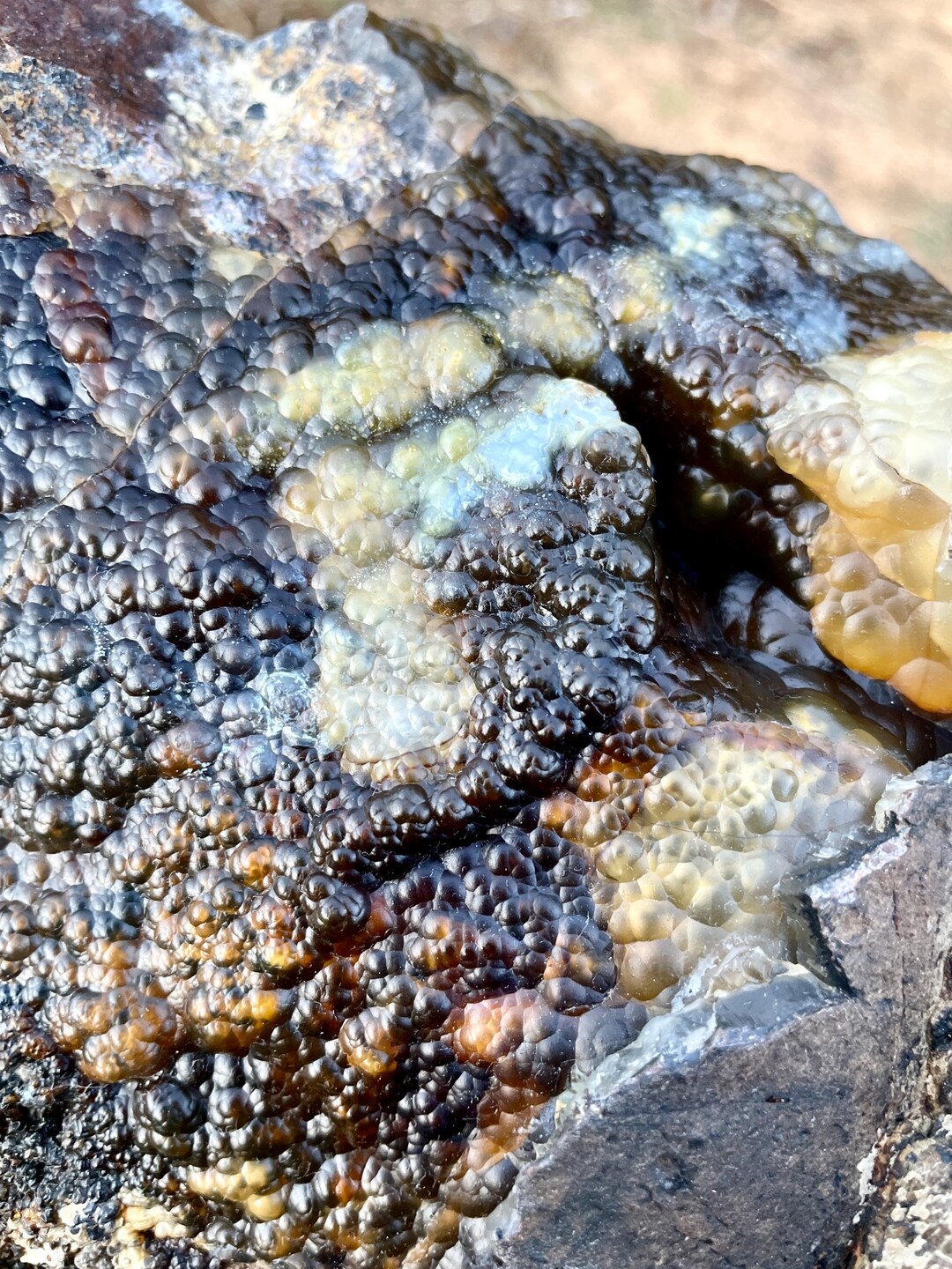 12.58 Lb Botryoidal Chalcedony on Jasper Mineral Display Specimen - Etsy