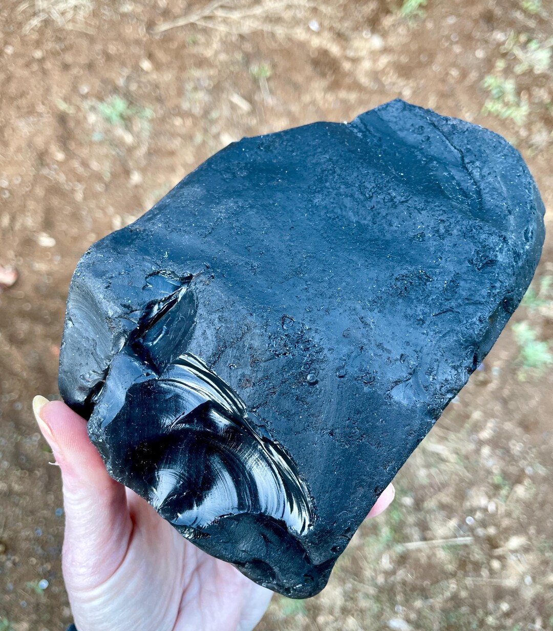 3.36 Lb Black Banded Obsidian Mineral Display Specimen - Etsy