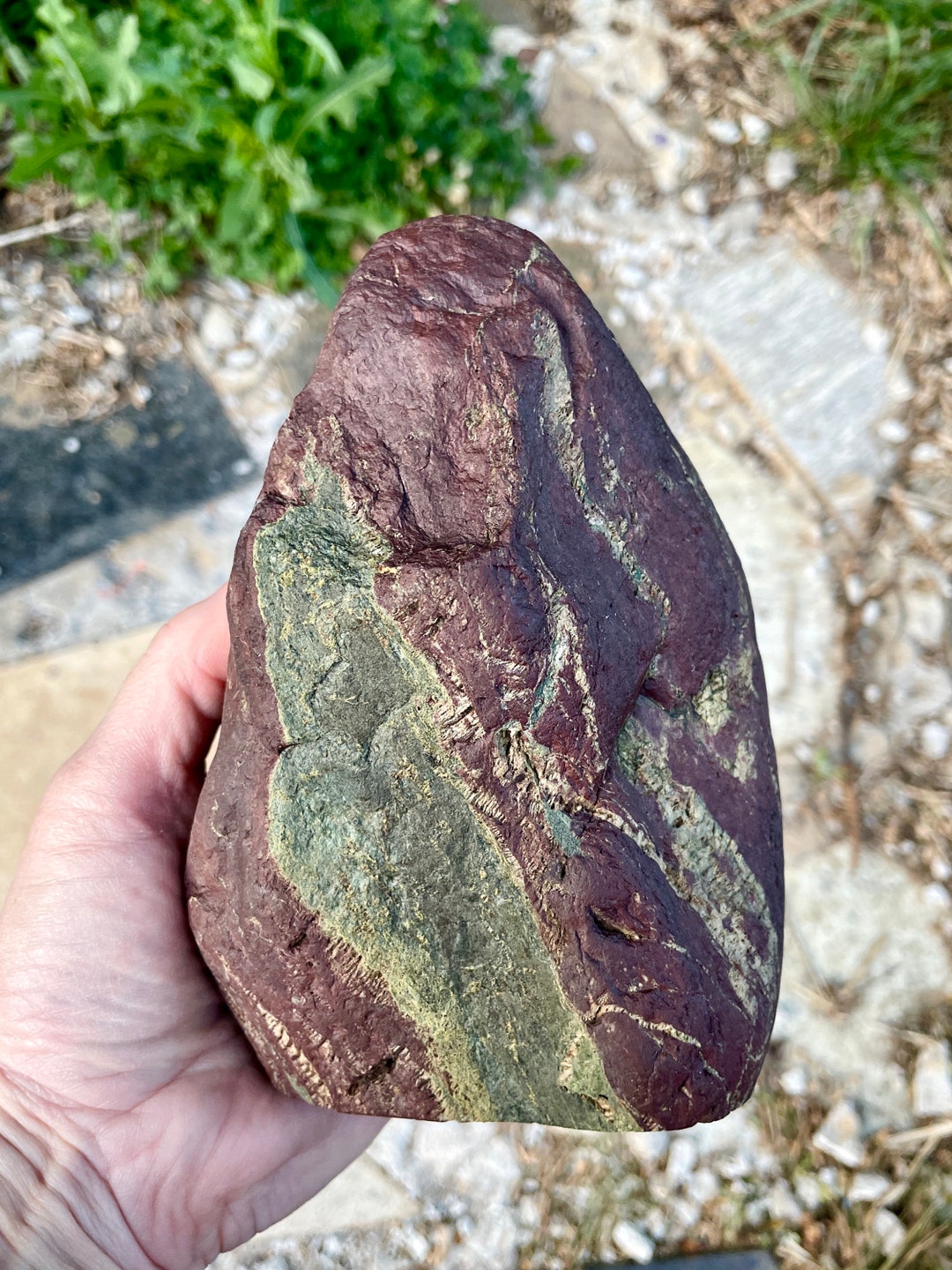 3.9 Lb Red and Green Jasper Rough Mineral Display Specimen - Etsy