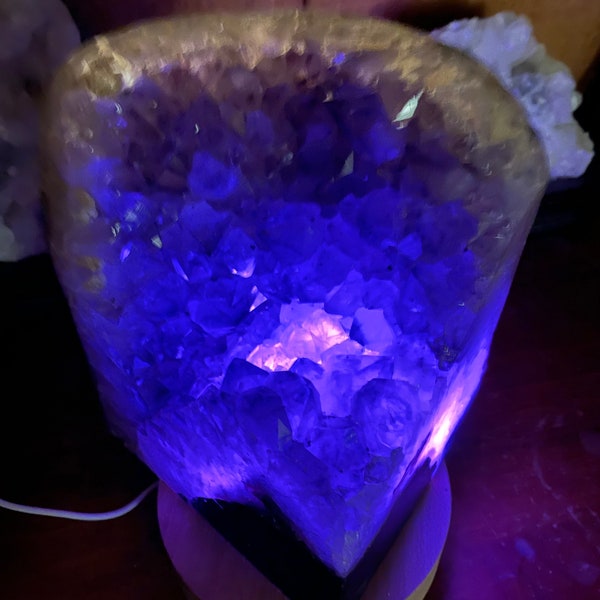 Amethyst Geode Table - Etsy