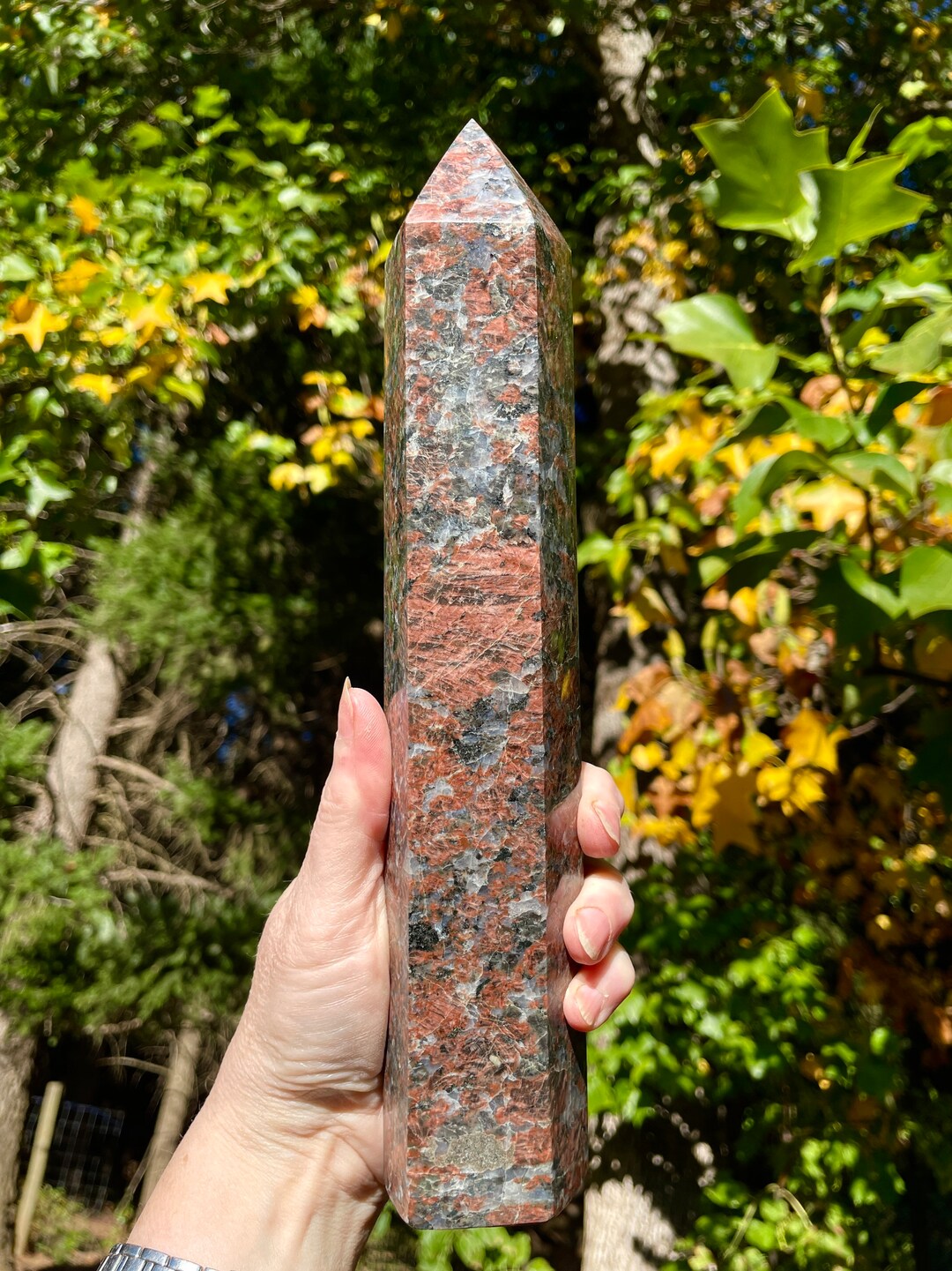 2.76 Lb Katophorite Jasper Obelisk Pillar Tower Point Wand - Etsy