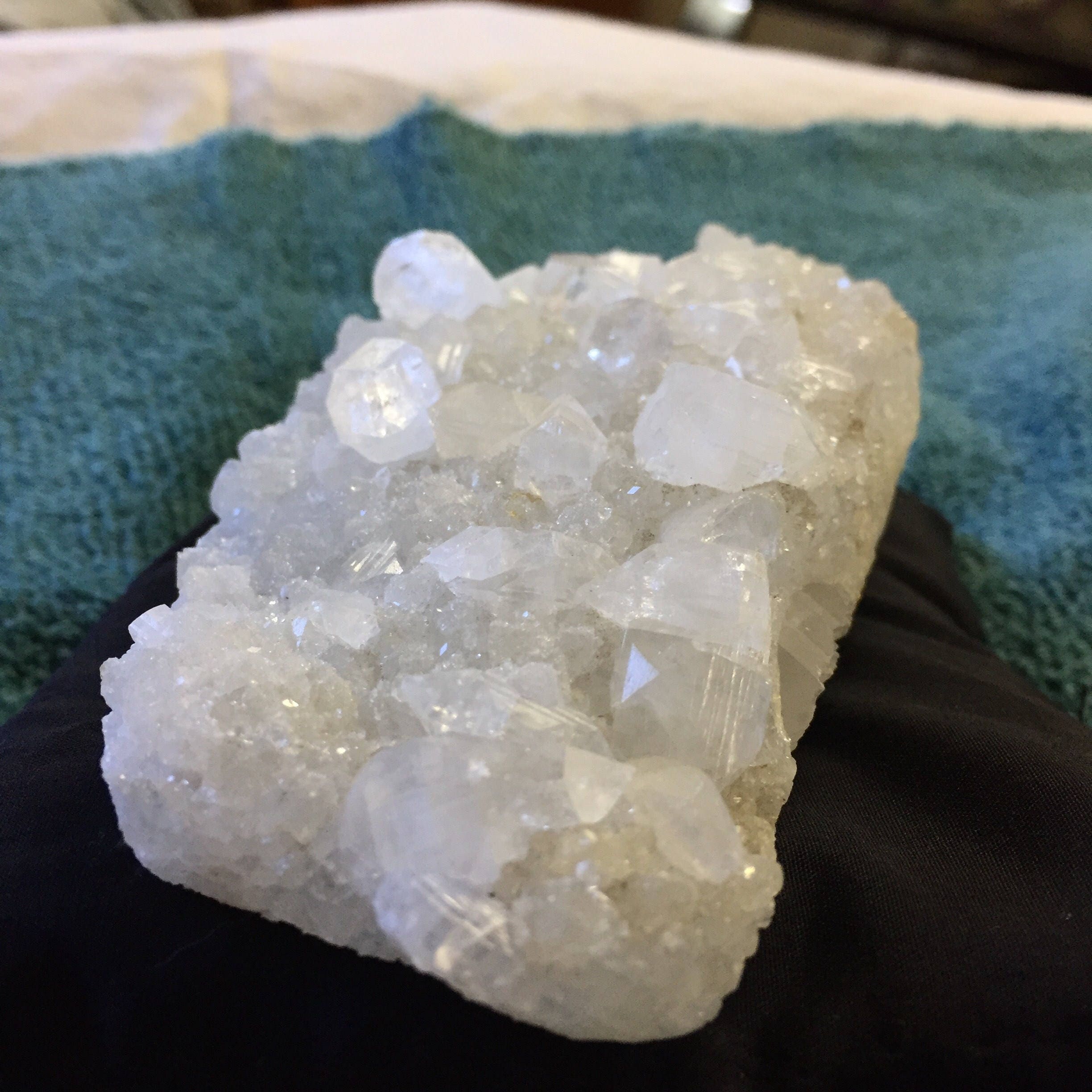 Apophyllite Crystal Cluster Plate large size specimen