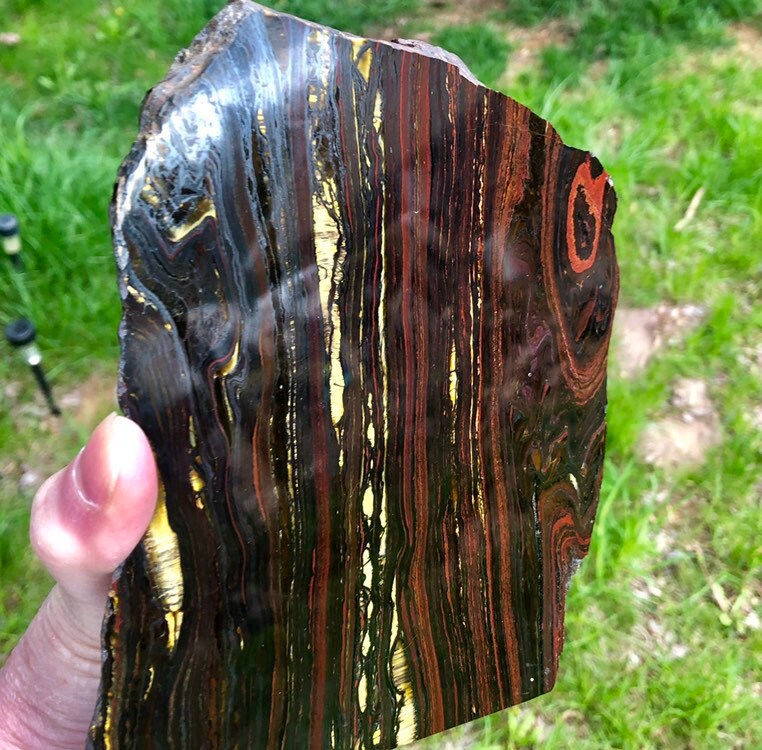 Tiger Iron Standing Display Specimen