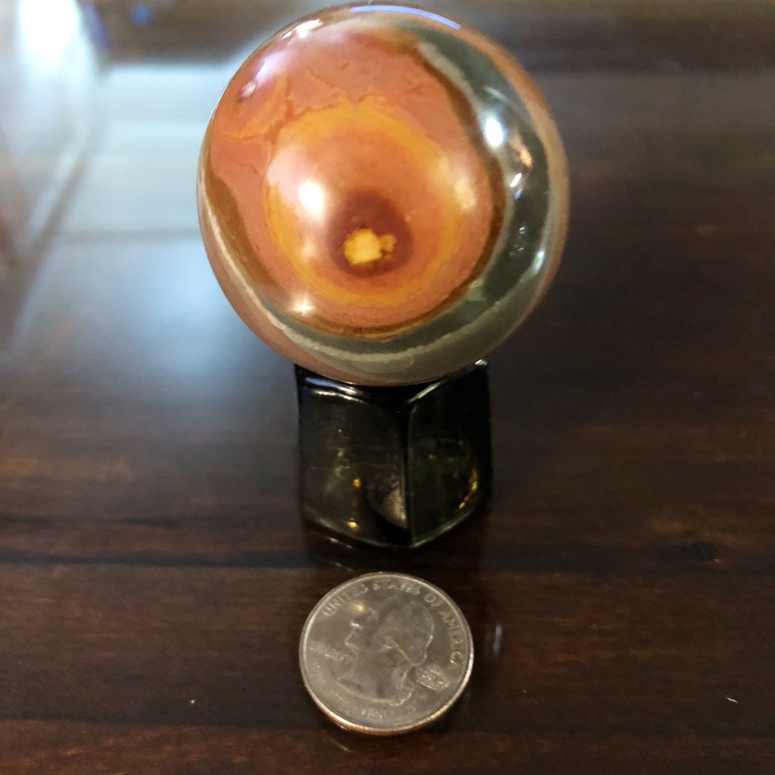 45mm Polychrome Jasper Stone Sphere