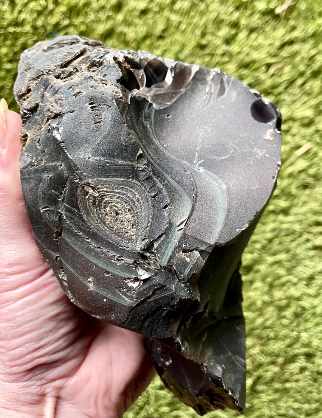 3.81 Lb Rainbow Obsidian Rough Mineral Display or Lapidary Specimen - Etsy