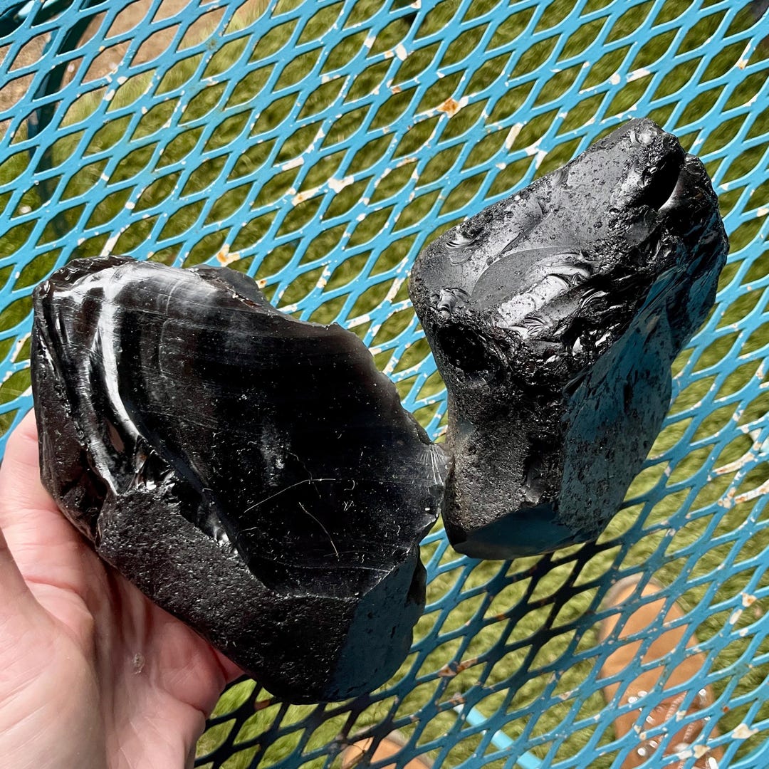 Rainbow Obsidian Rough Mineral Displays or Lapidary Specimens 3.73 Lbs ...