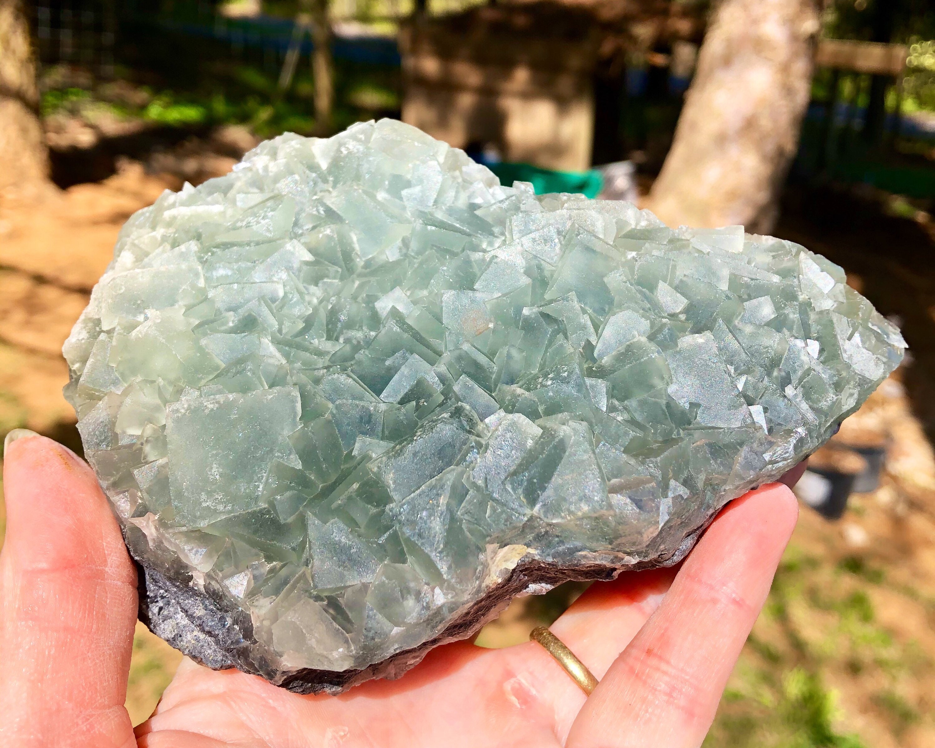 826g Double Sided Green Fluorite Crystal Cluster Mineral Display Specimen 826g Double Sided Green Fluorite Crystal Cluster Mineral Display Specimen