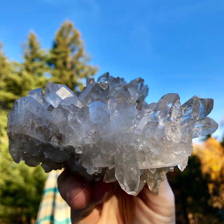 Large Quartz Crystal Cluster