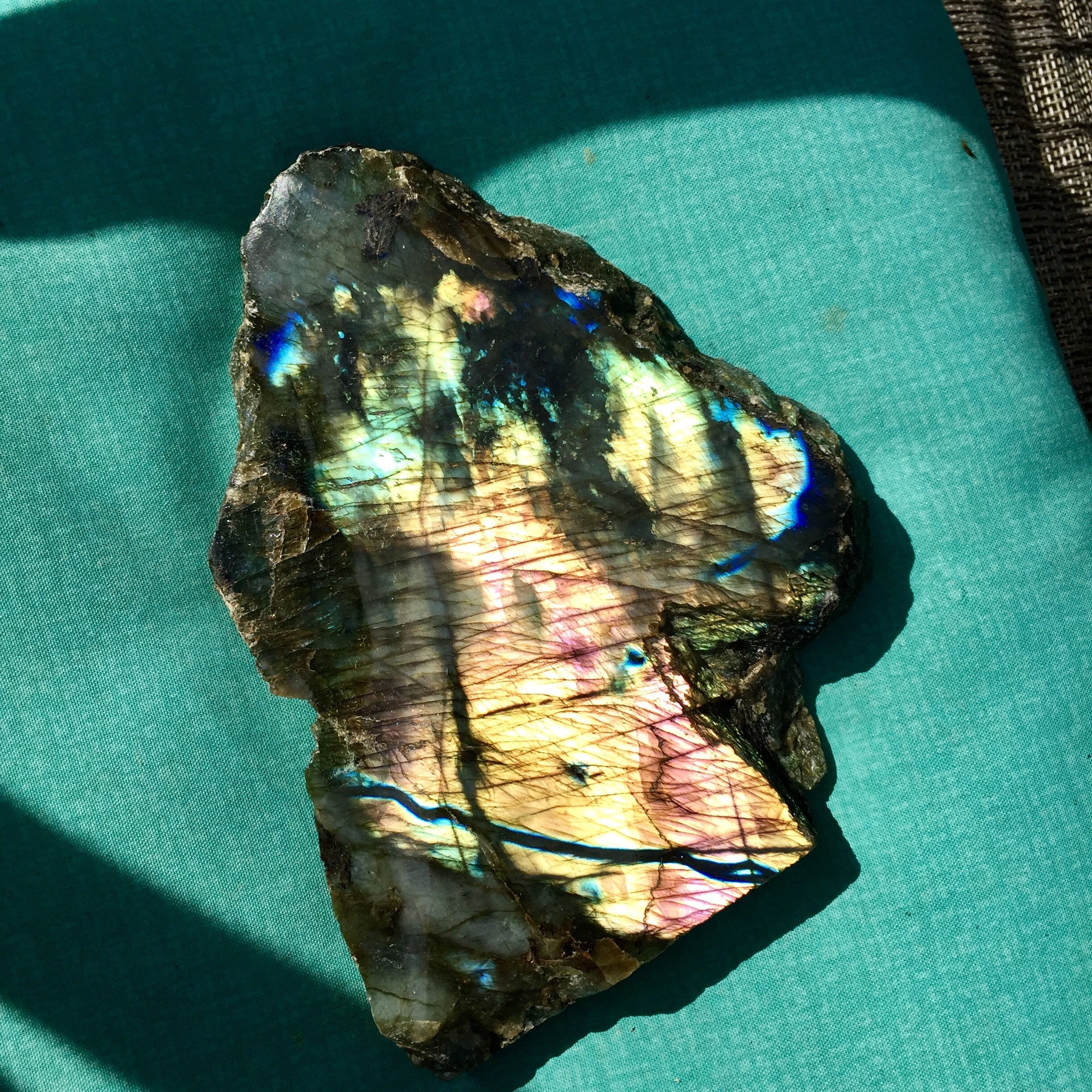 Large Labradorite polished freeform