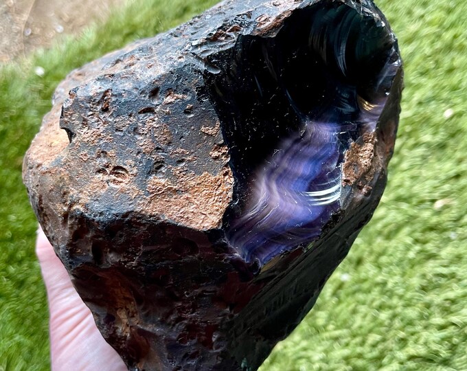 Rainbow Obsidian Rough Mineral Display or Lapidary Specimen 9.11 Lbs - Etsy