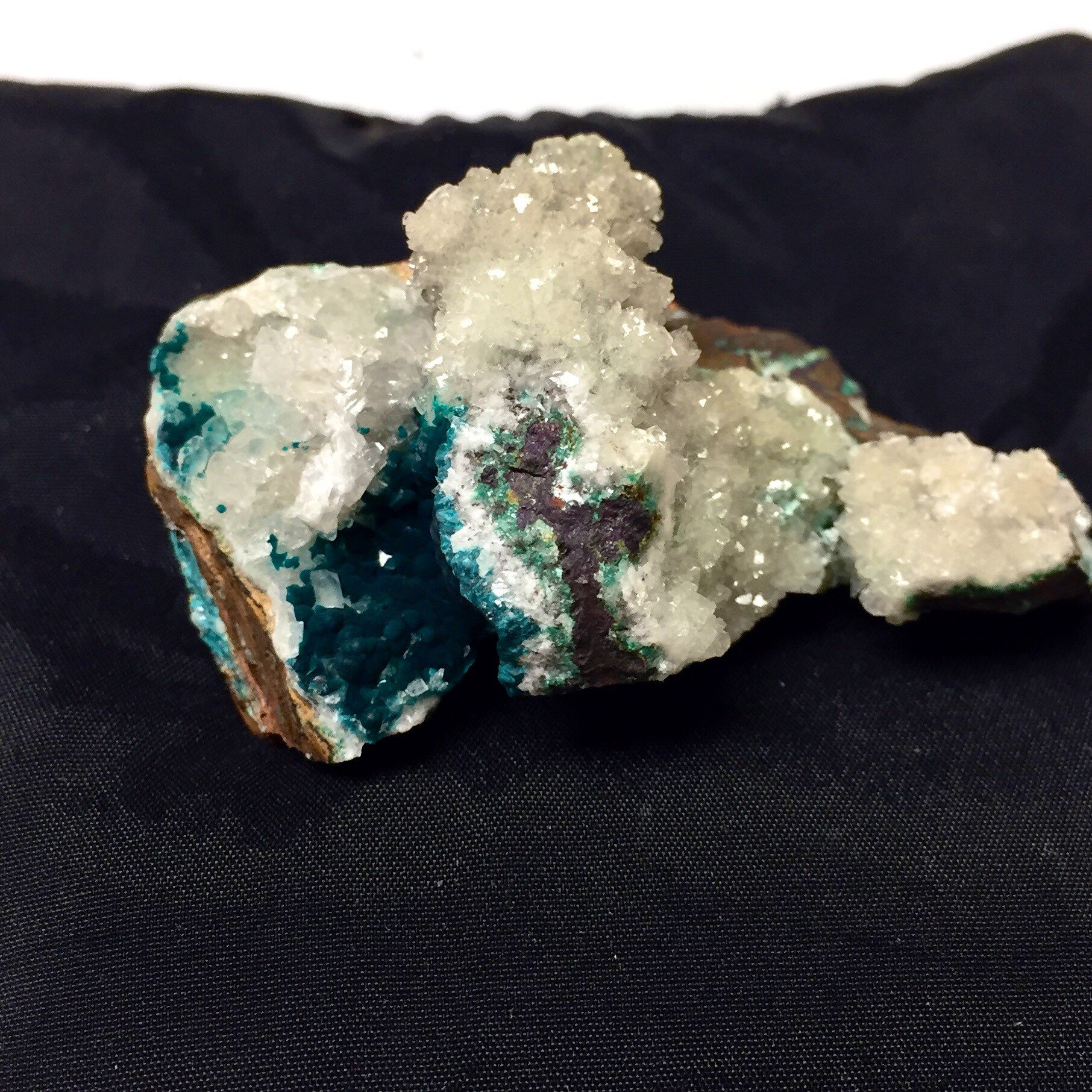 Adamite Crystal Cluster on matrix