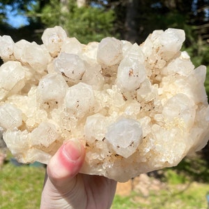 6.78 Lb Pineapple Quartz or Candle Quartz Crystal Cluster Mineral ...