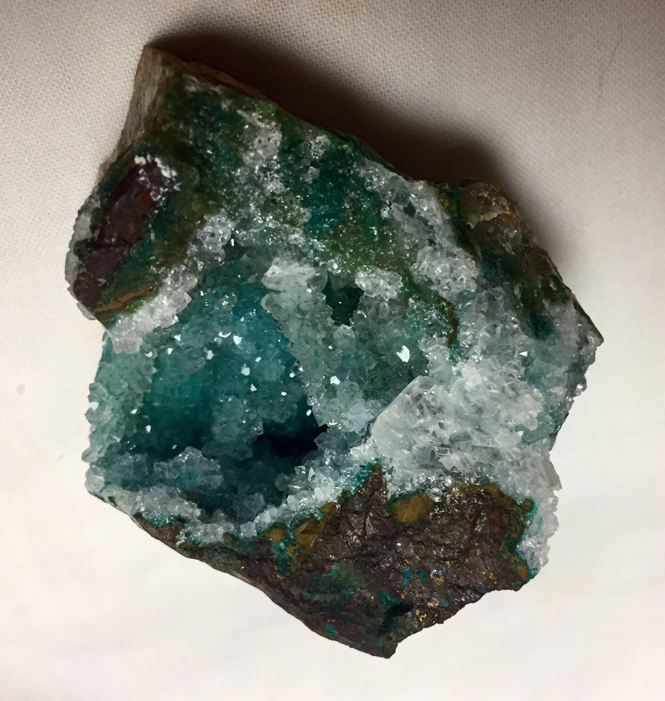 Adamite Druzy Crystal Cluster