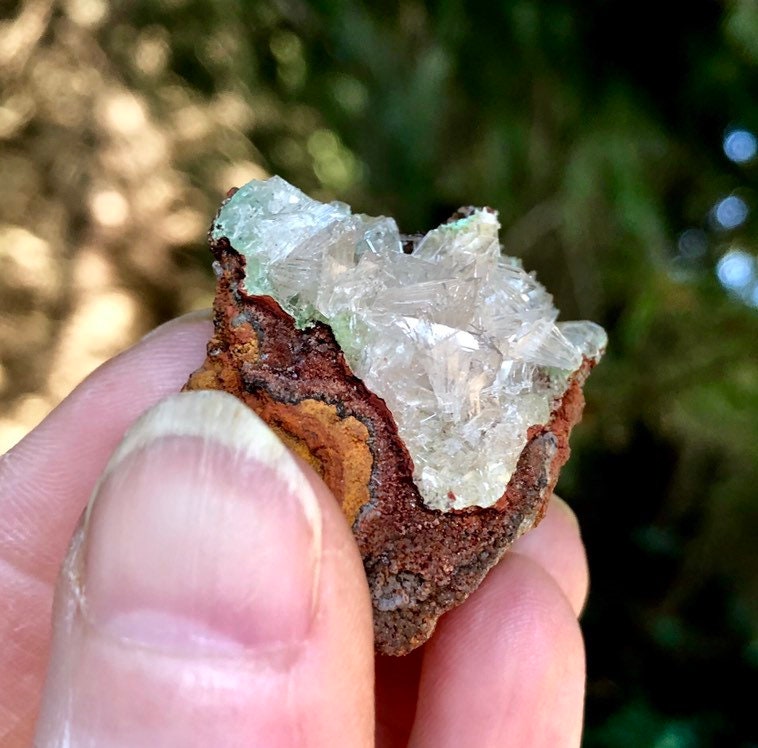 ADAMITE Crystal Cluster on Matrix