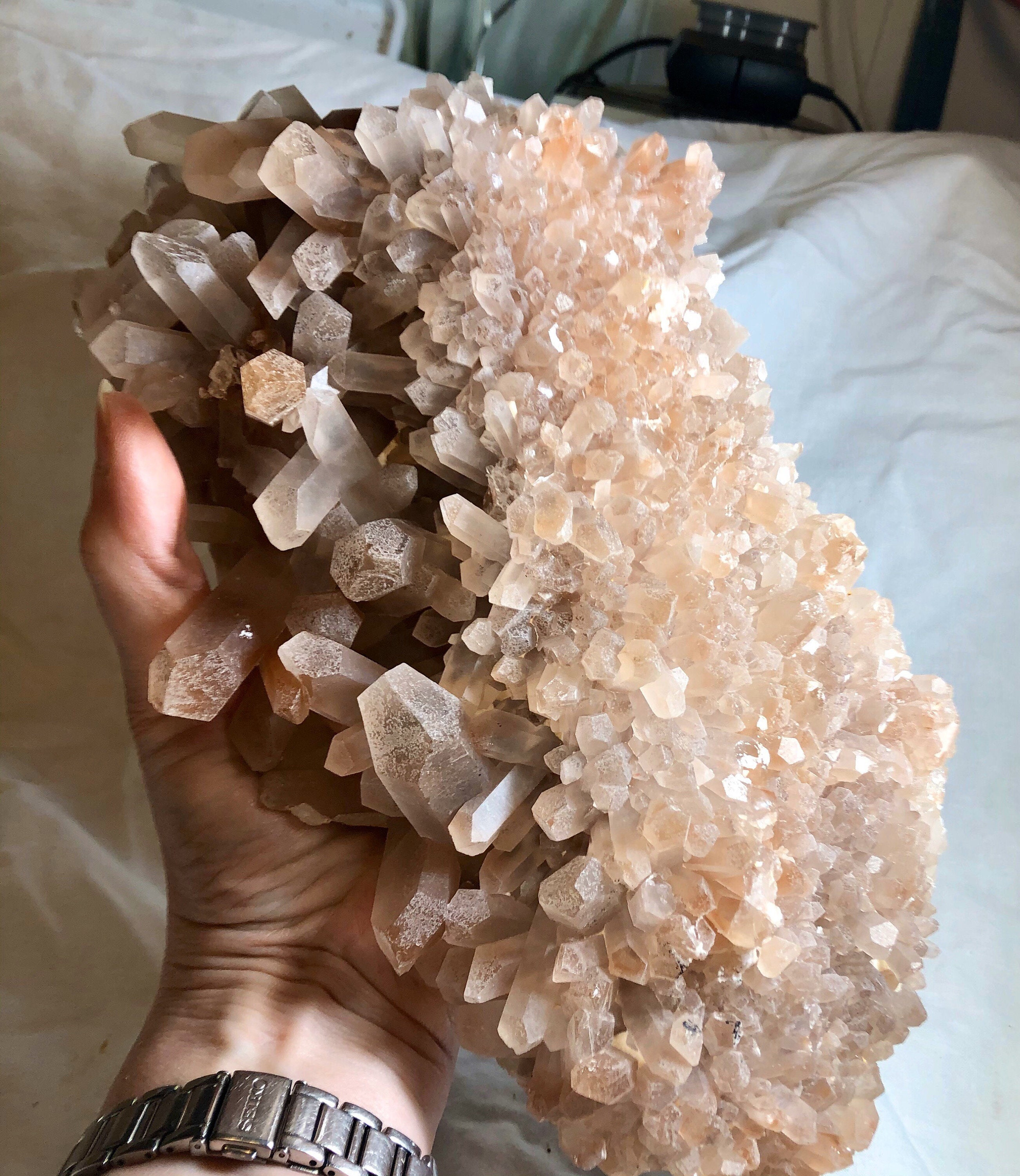 ON HOLD Quartz Crystal Cluster Specimen